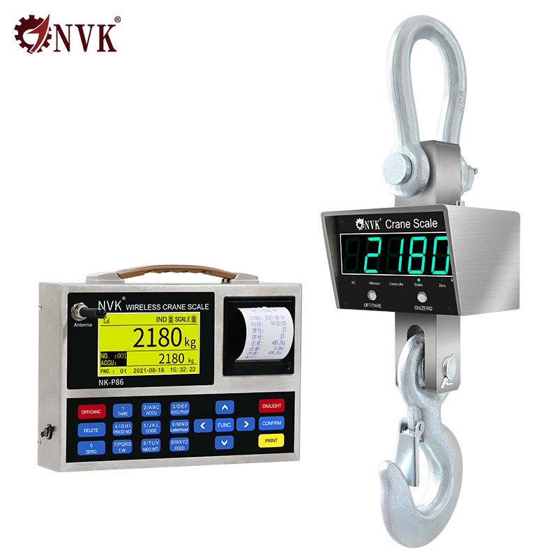 NVK OCS-B 300KG-100T เครื่องชั่งแบบดิจิตอลขนาดเครนพร้อมรีโมทคอนโทรล
